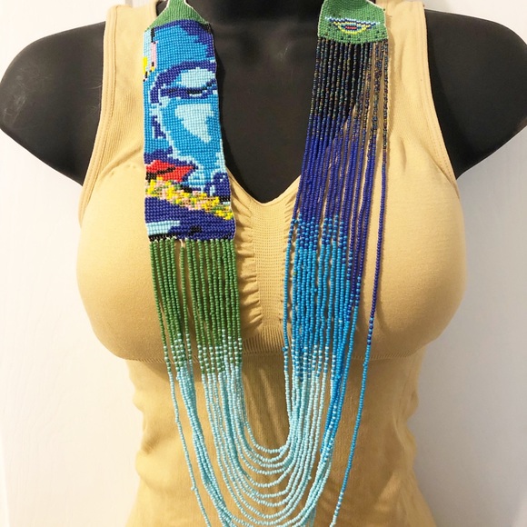 Hand Crafted | Jewelry | Unique Glass Bead Necklace | Poshmark
